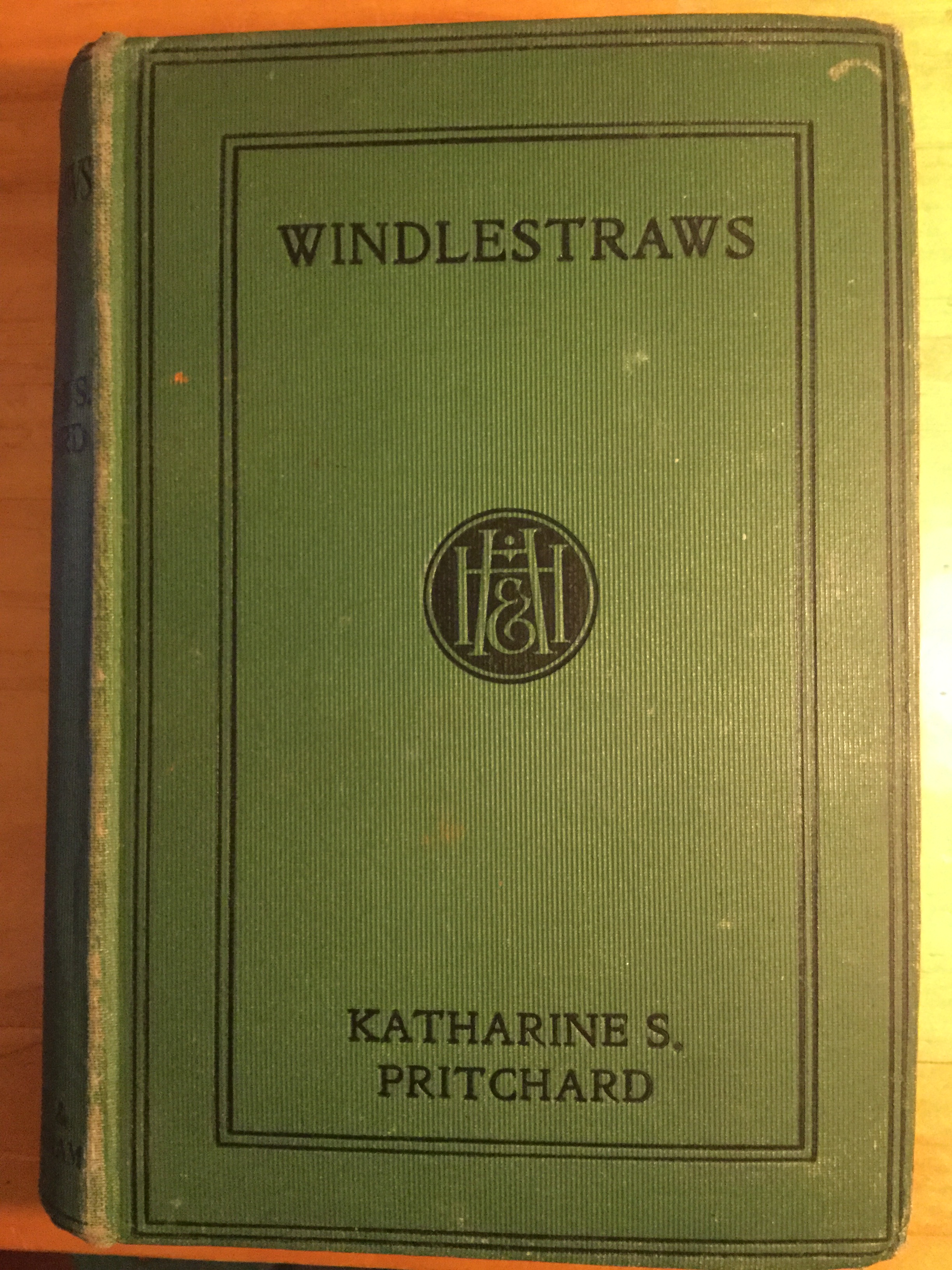 Windlestraws: Katharine Susannah Prichard’s forgotten novel | Nathan ...